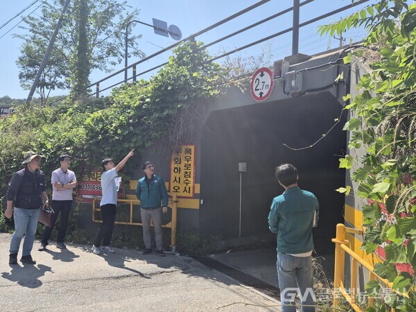 안산시, 풍수해 대비 인명피해 우려 지역 합동점검 실시