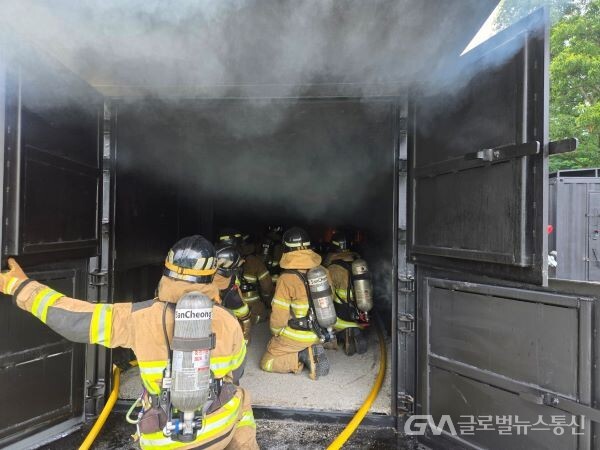 전북소방,자체 실화재 훈련시설을 활용한 CFBT 교관 육성!